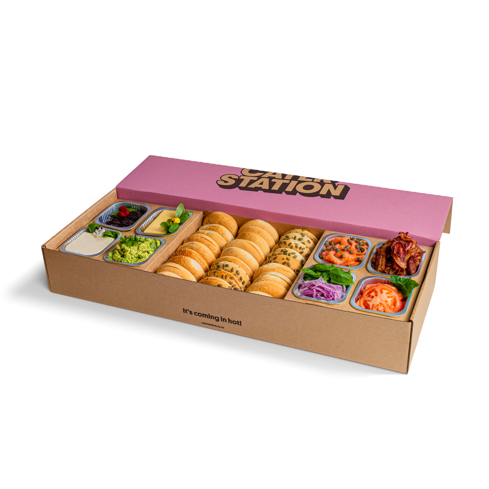 Build a Bagel Box – Cater Station